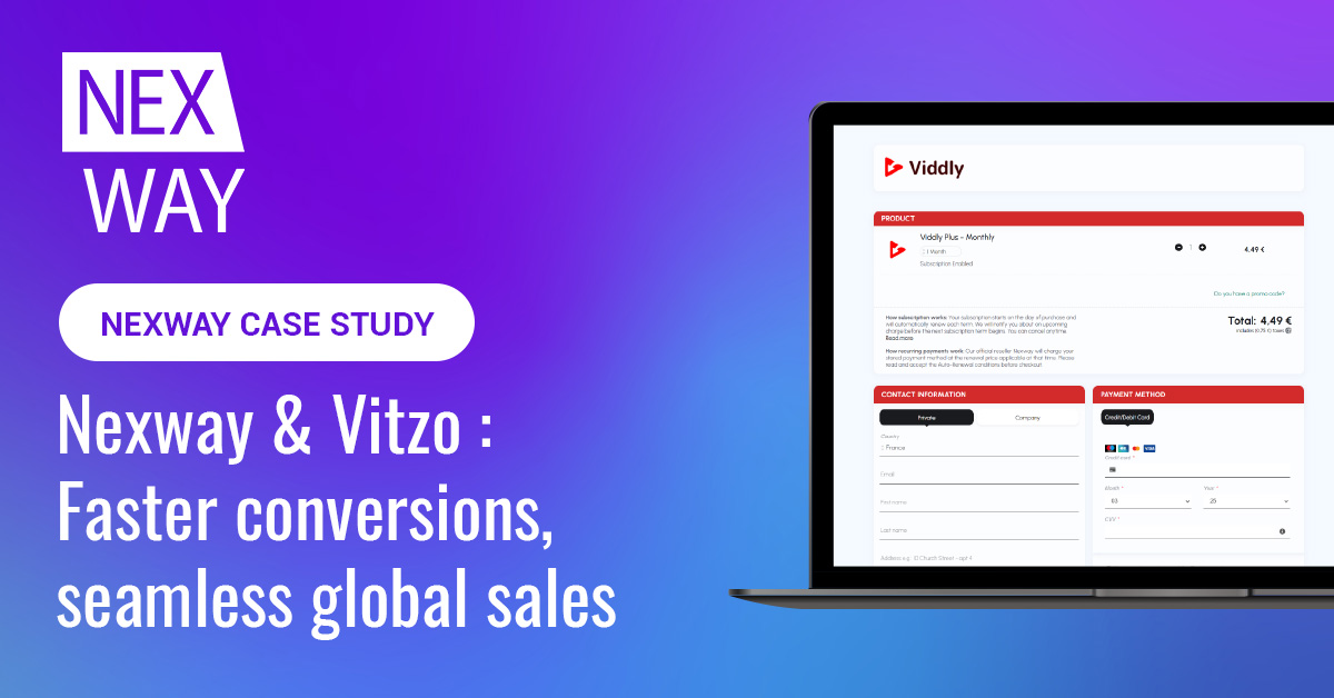 Vitzo & Nexway Case Study: Boosting global sales & conversions